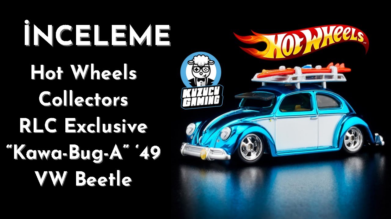Hot Wheels Collectors RLC Exclusive “Kawa-Bug-A” ‘49 VW Beetle Red Line ...