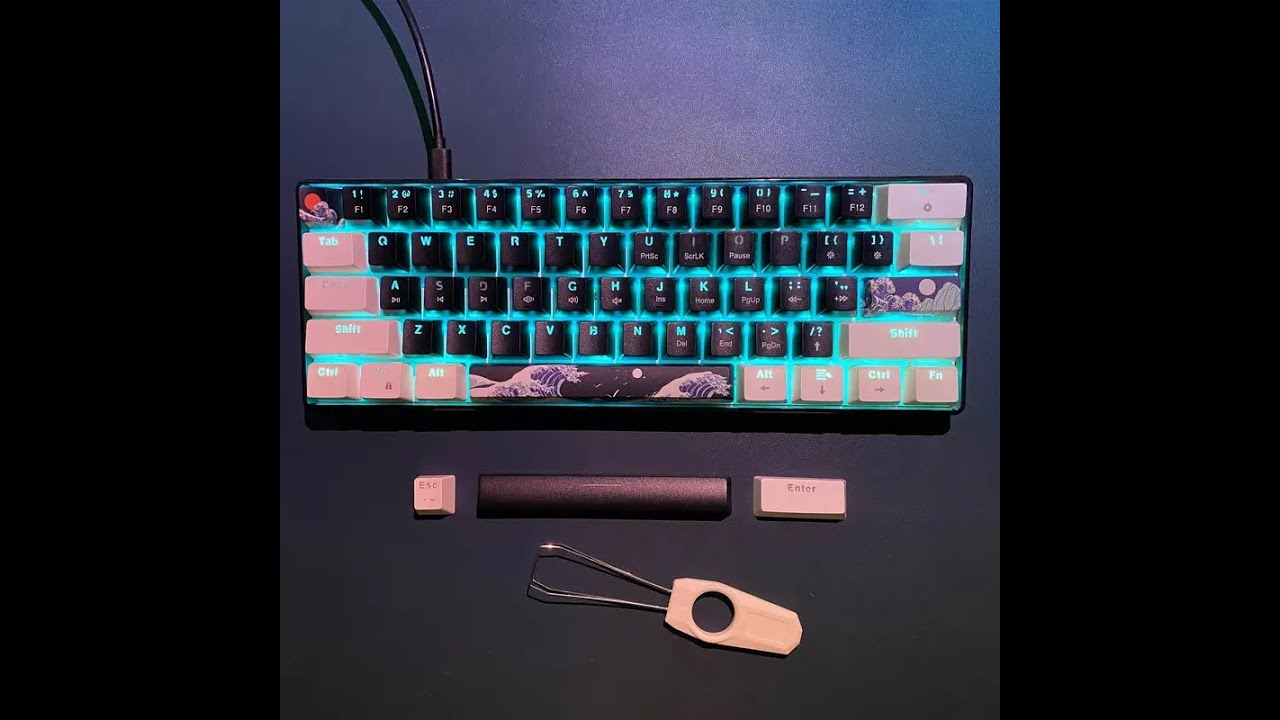 I tried a Temu Mechanical Keyboard UNDER 30 Dollars - YouTube