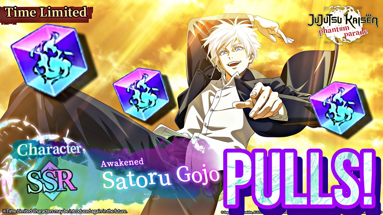*NEW* SSR AWAKENED GOJO SATURO SUMMONS PULLS! | JUJUTSU KAISEN PHANTOM ...