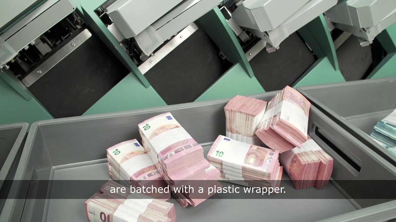 Automated banknotes' treatment at the BCL (with subtitles) - YouTube