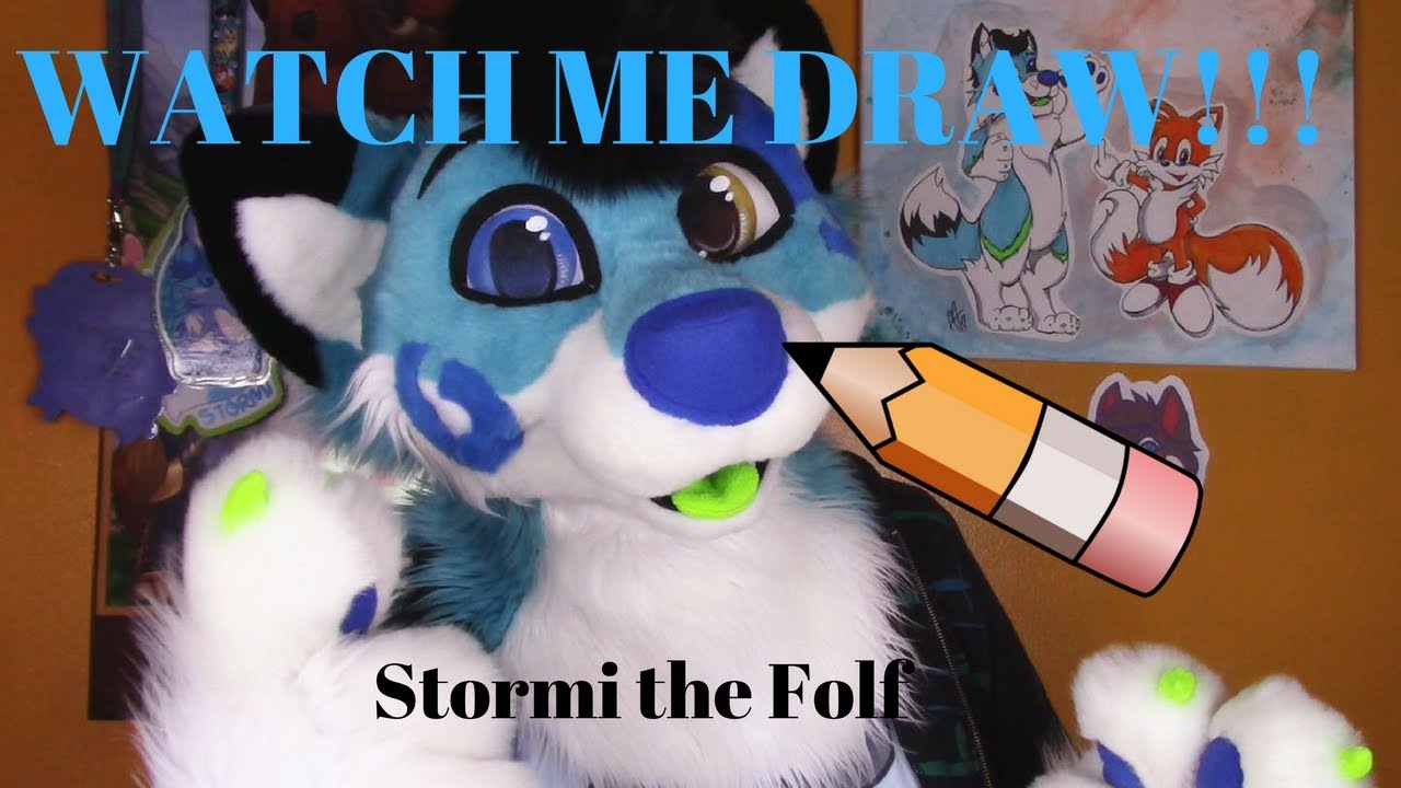 WATCH ME DRAW!!! Stormi Folf - YouTube