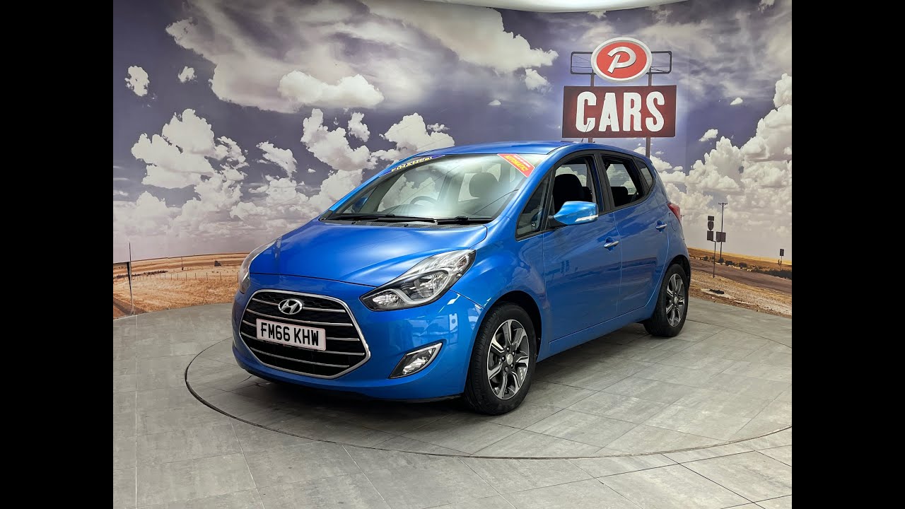 2017 Hyundai ix20 1.6 SE Auto Euro 6 5dr FM66KHW in Blue at Premier ...