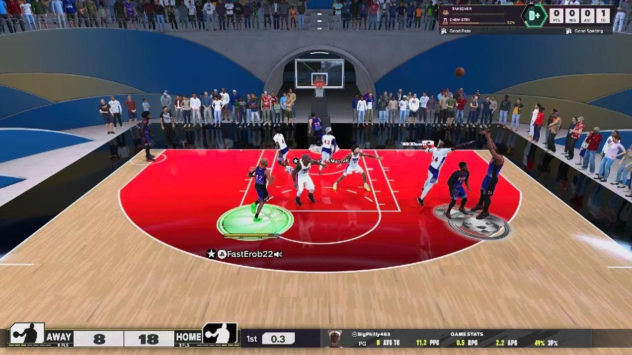 NBA 2K25 IMPOSSIBLE SHOT - YouTube