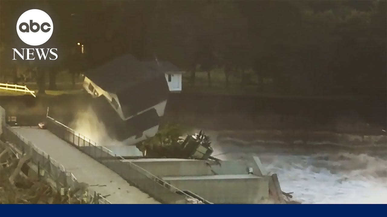 House near 'failing' Rapidan Dam collapses into raging Blue Earth River ...