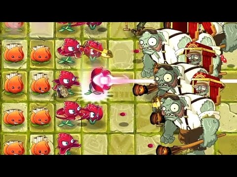 I'm trying to defeat the scary zombies in Plant vs Zombie 2, but these ...