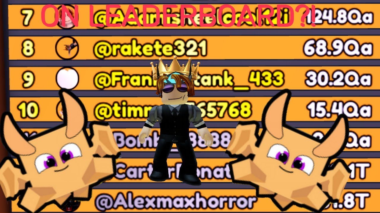 ON LEADERBOARD!? Playing infinity clickers - YouTube