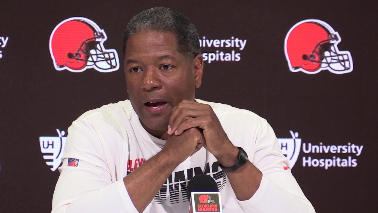 Browns DC Steve Wilks on stopping the Jets offense - YouTube