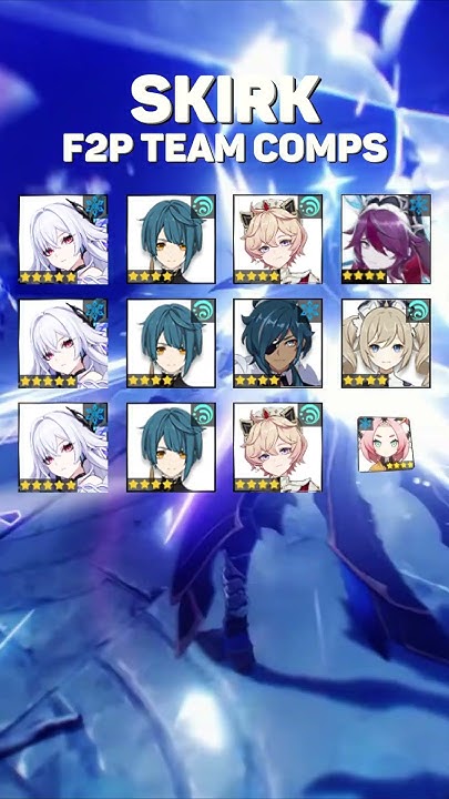 Best Team Comps For Skirk | Genshin Impact - YouTube