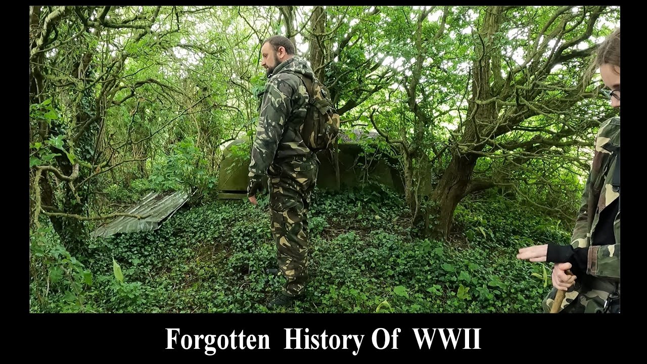 Forgotten WW2 Bunker & RAF Airfield Rubbish Dump? - YouTube