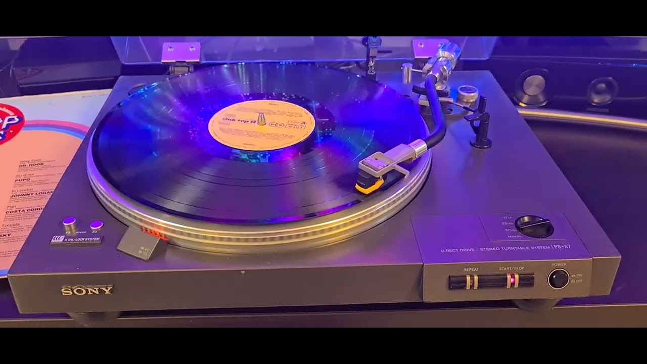 Sony PS-X7 Fully-Automatic Direct-Drive Turntable (1977-1978) - YouTube