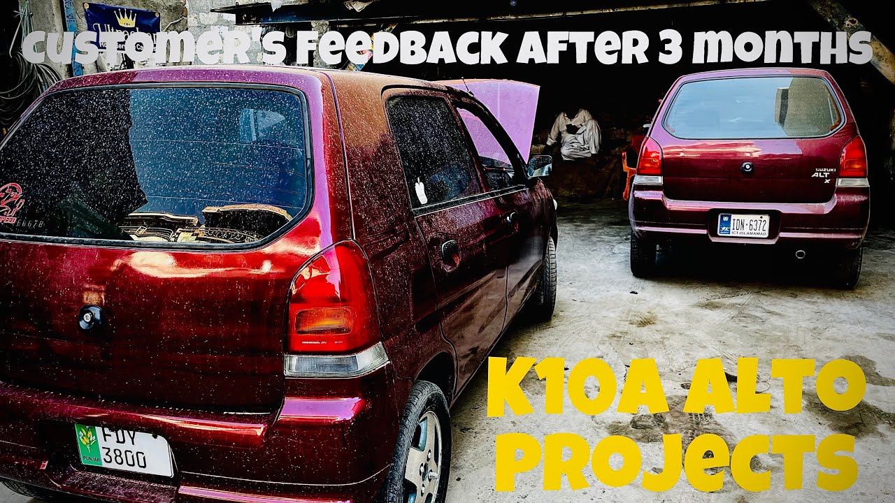 Modified Suzuki Alto vxr k10a engine | two k10a projects - YouTube