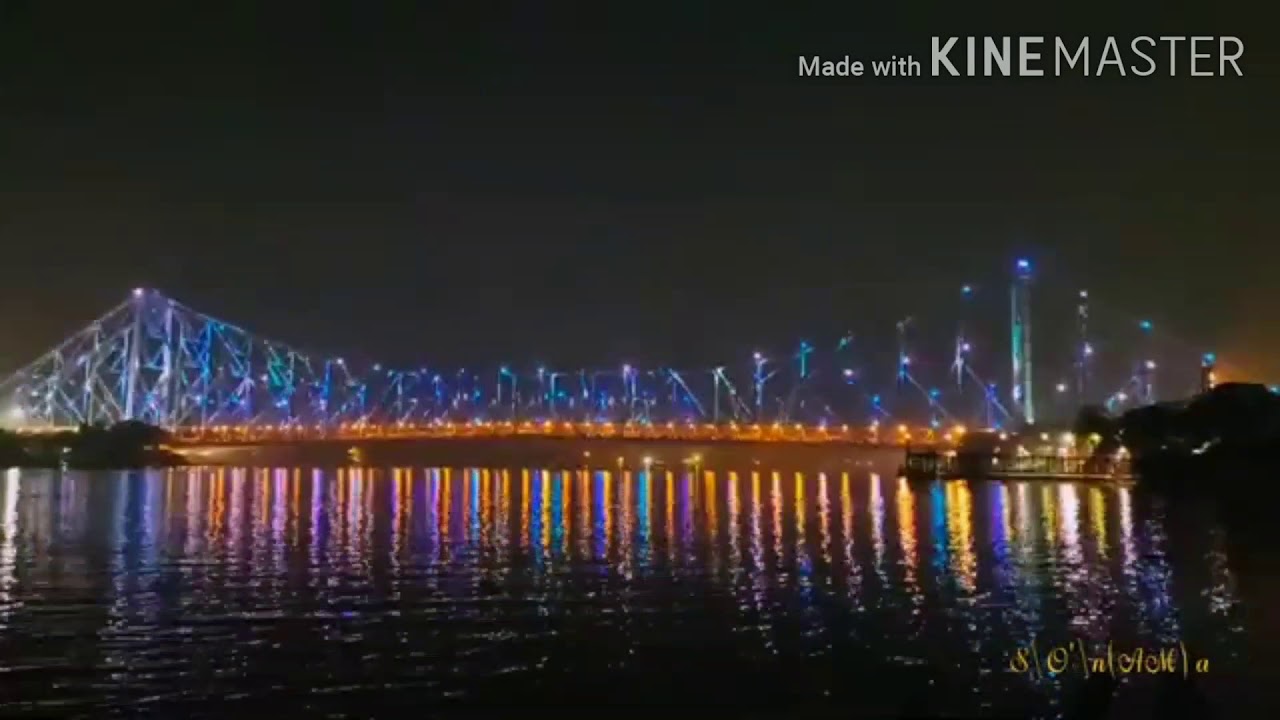 "Howrah bridge light & sound video " - YouTube