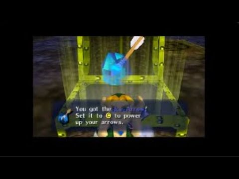 Legend of Zelda Majora's Mask Ice Arrows Great Bay Temple Pt3 Mini Boss ...