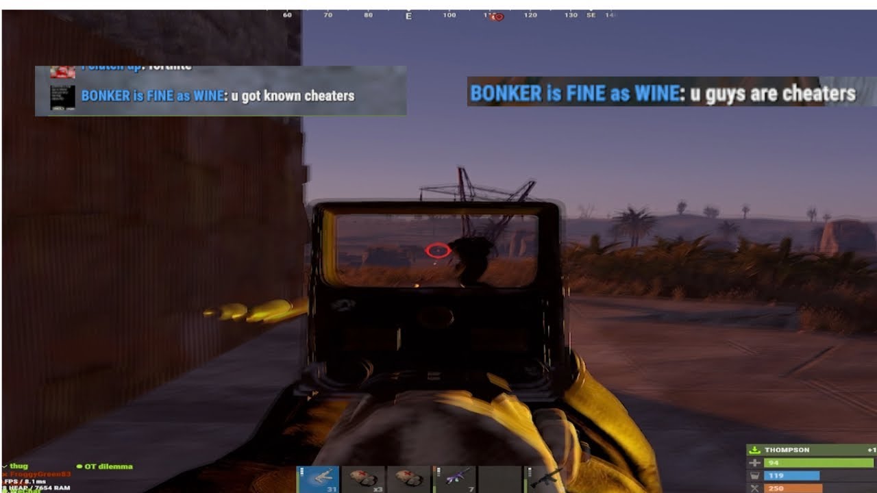 They Thought I Was Cheating Rust Youtube