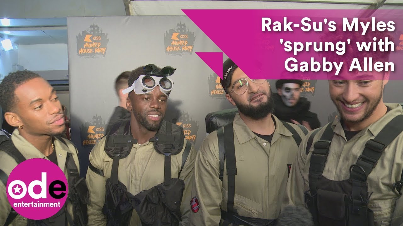 Rak-Su's Myles 'sprung' with Love Island's Gabby Allen - YouTube