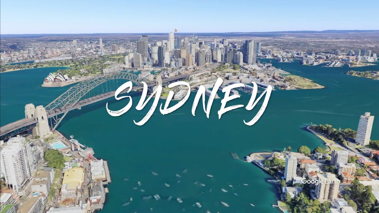 Sydney - Google Earth Studio - YouTube