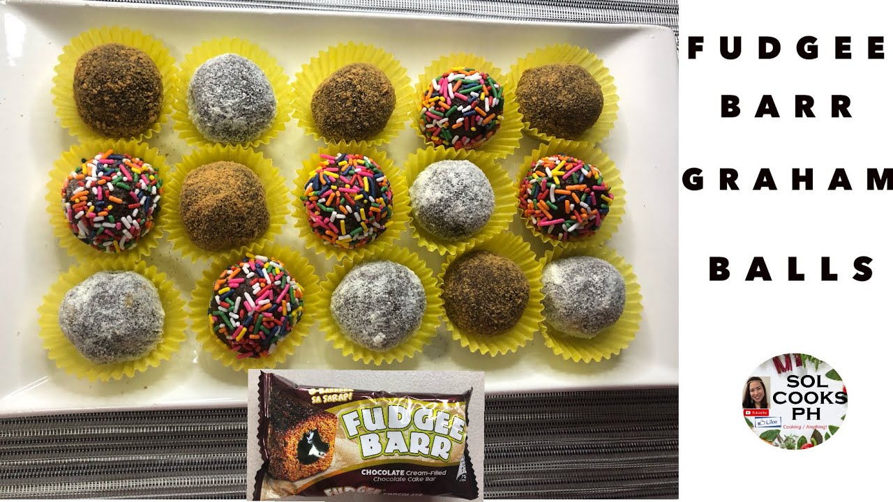 How To Make Fudgee Barr Graham Balls by Sol Cooks PH | Kids Party Food ...