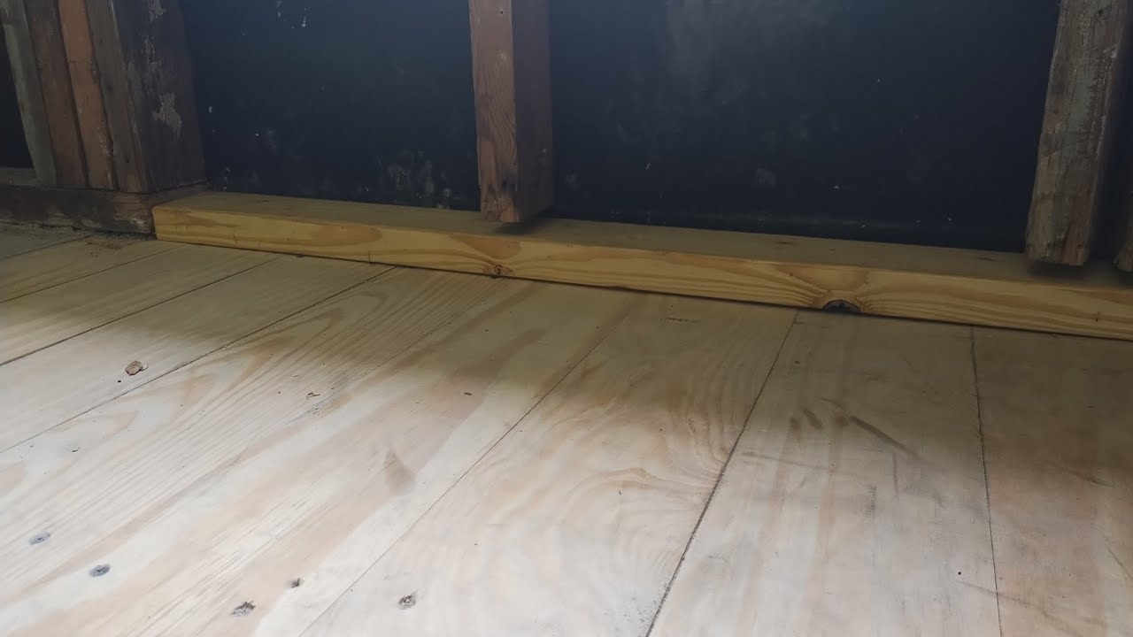 Replacing over 60 year old rough cut 2" by 4" board with modern 2x4 ...