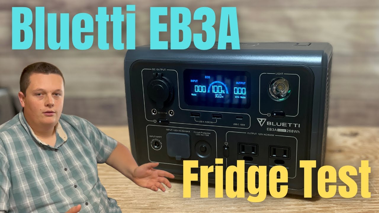 How long can the Bluetti EB3A power a Fridge? (And is it a Good option ...
