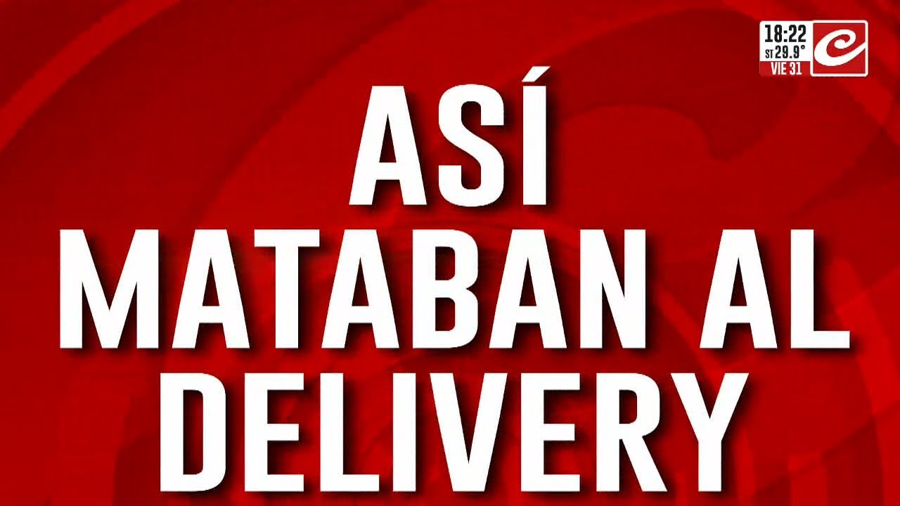 Así mataban al delivery - YouTube