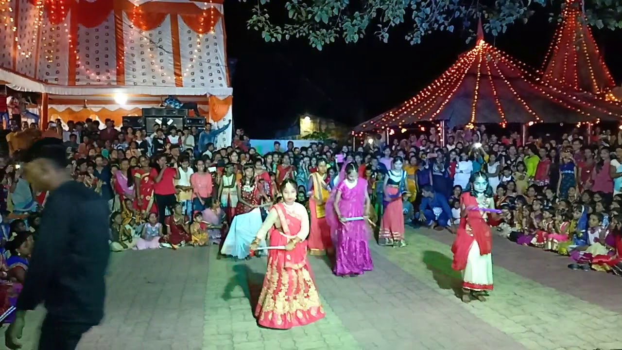 Sudamdih river side durga mandir 2019/ Ďàñđìýà & Đàñčè program 09 ...
