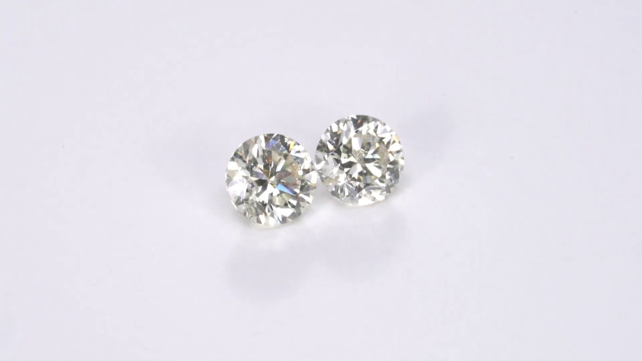 Two Matching Set Pair 0.40 CT Round Loose Diamonds eBay Wholesale Price ...
