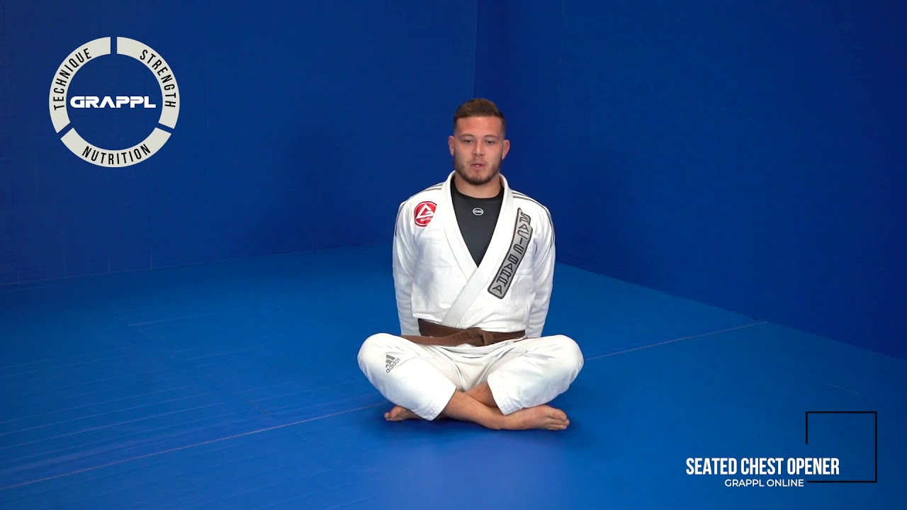 Seated Chest Opener - YouTube