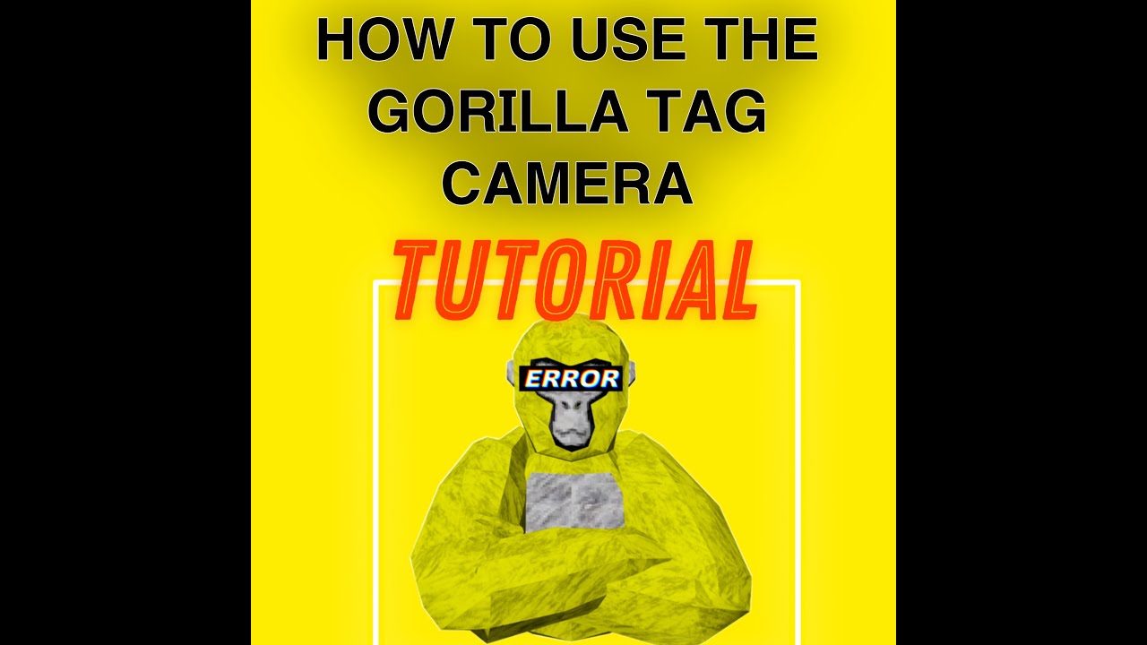 How to use the Gorilla Tag camera. (Tutorial) - YouTube