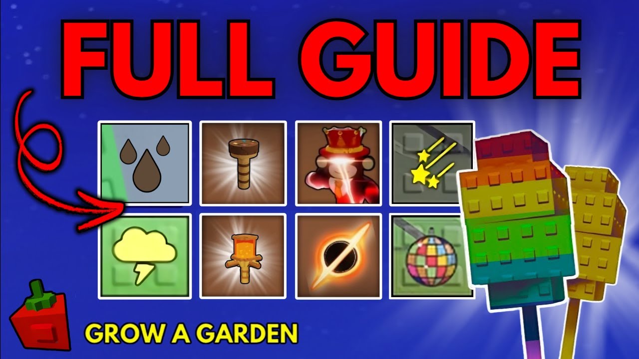 How To Get EVERY MUTATION GUIDE in GROW A GARDEN! | Mutations Guide ...