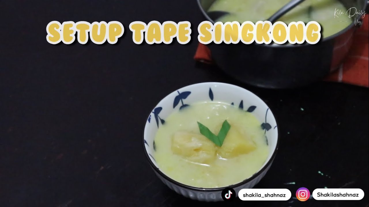 Resep Setup Tape Jadul super creamy dan rasanya ngangeniin ...