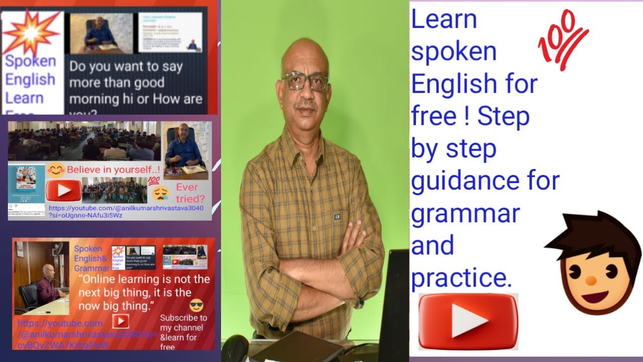 Spoken English Language classes, learn for free Spoken English and ...
