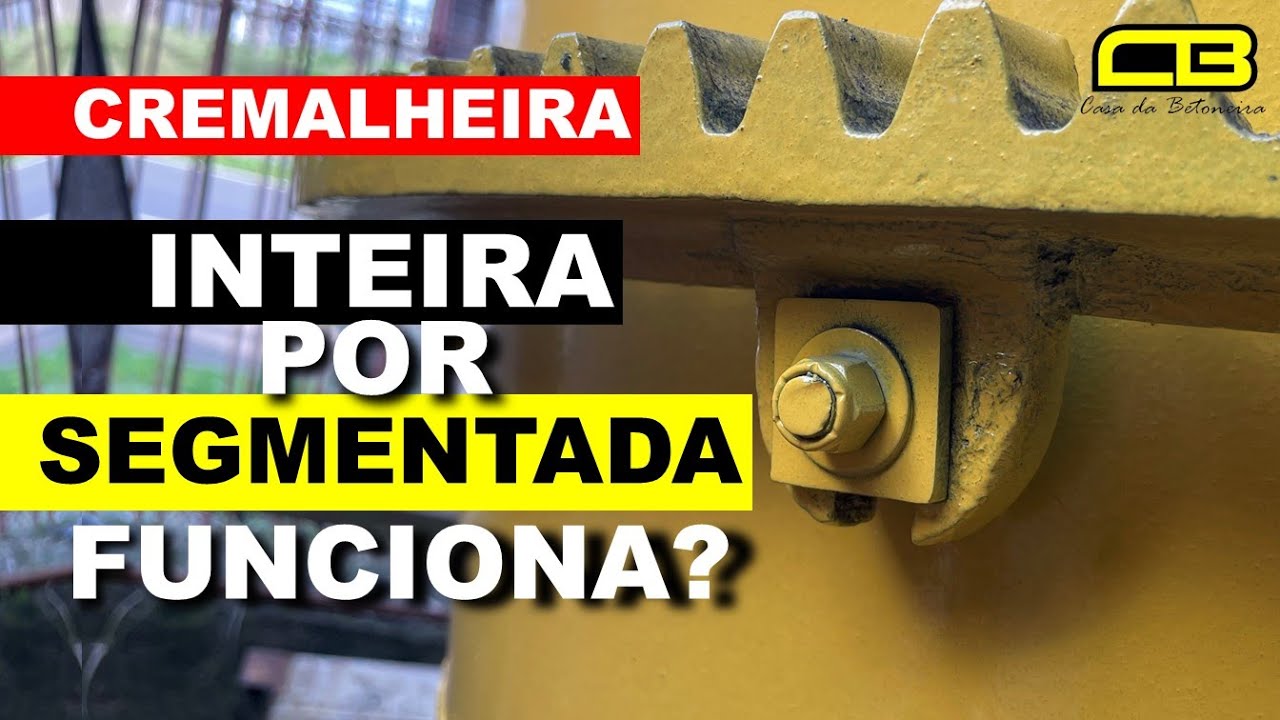 Trocar Cremalheira Inteira por Segmentada Funciona? - YouTube