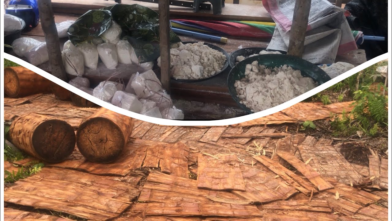 Lokasi pemprosesan tepung sago / lemantak secara tradisional. - YouTube