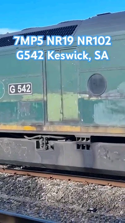 7MP5 goes through Keswick with NR19 + NR102 + G542 #shorts #seb #train #railway #railfan #pn # ...
