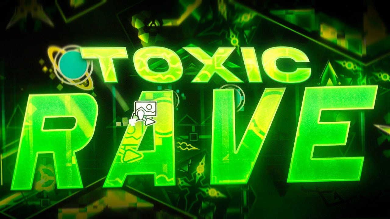 TOXIC RAVE BY @cherry_team_gd | EXTREME DEMON | GEOMETRY DASH - YouTube