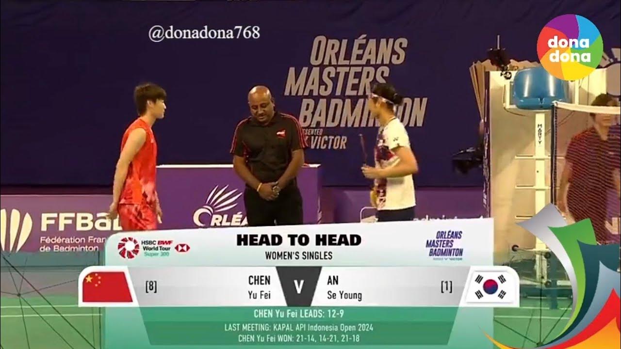 An Se Young vs Chen Yu Fei | Final Orleans Masters 2025 - YouTube