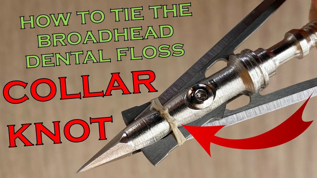 [#68] how to tie the broadhead collar knot - YouTube