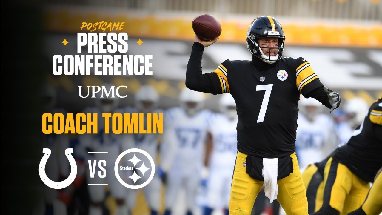 Postgame Press Conference (Week 16 vs Indianapolis Colts): Ben ...