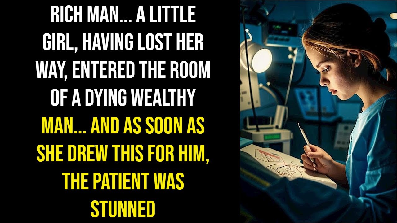 RICH MAN... A LITTLE GIRL, HAVING LOST HER WAY, ENTERED THE ROOM OF A ...