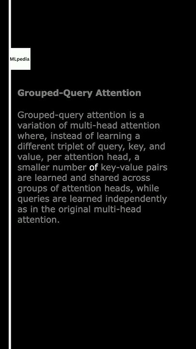 Grouped-Query Attention - YouTube