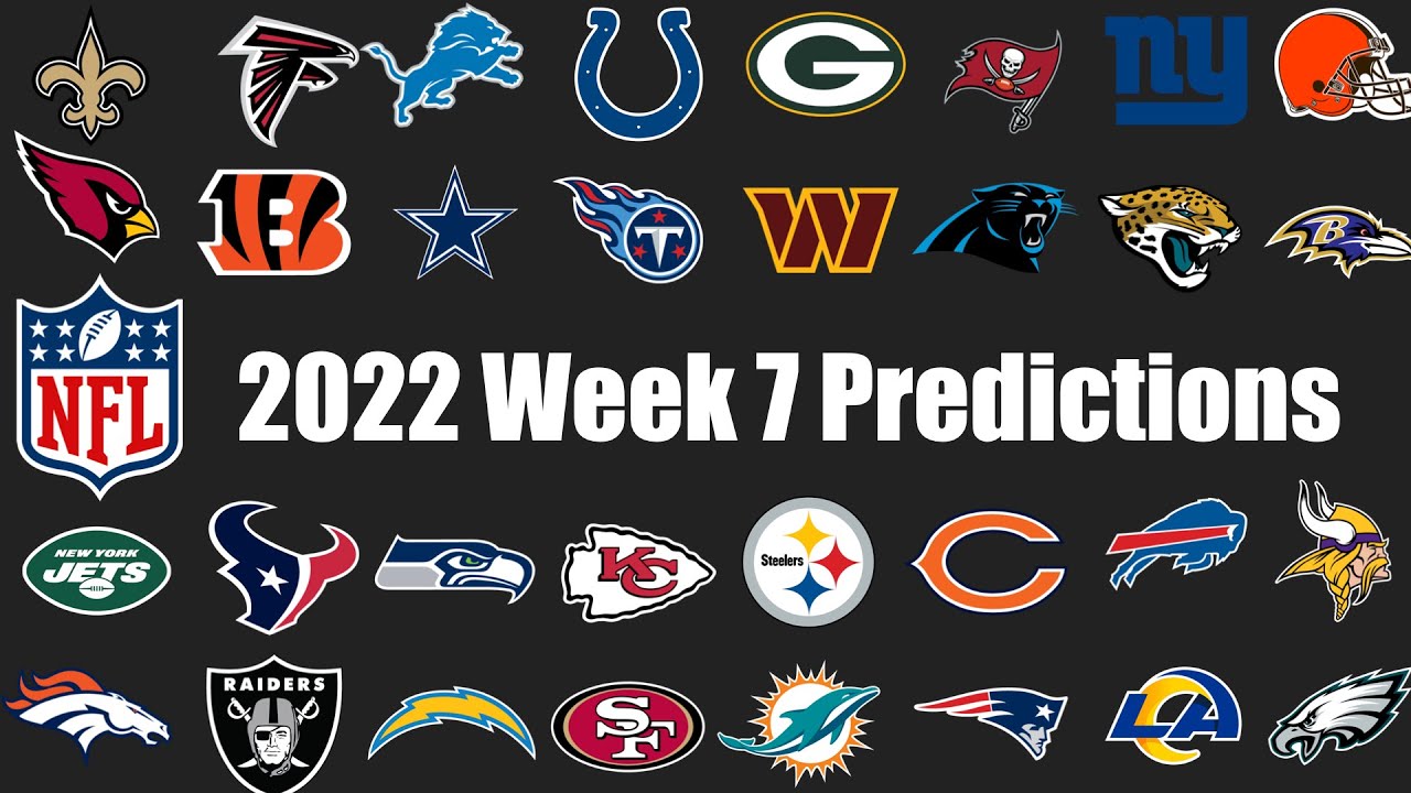 2022 NFL Week 7 Predictions - YouTube