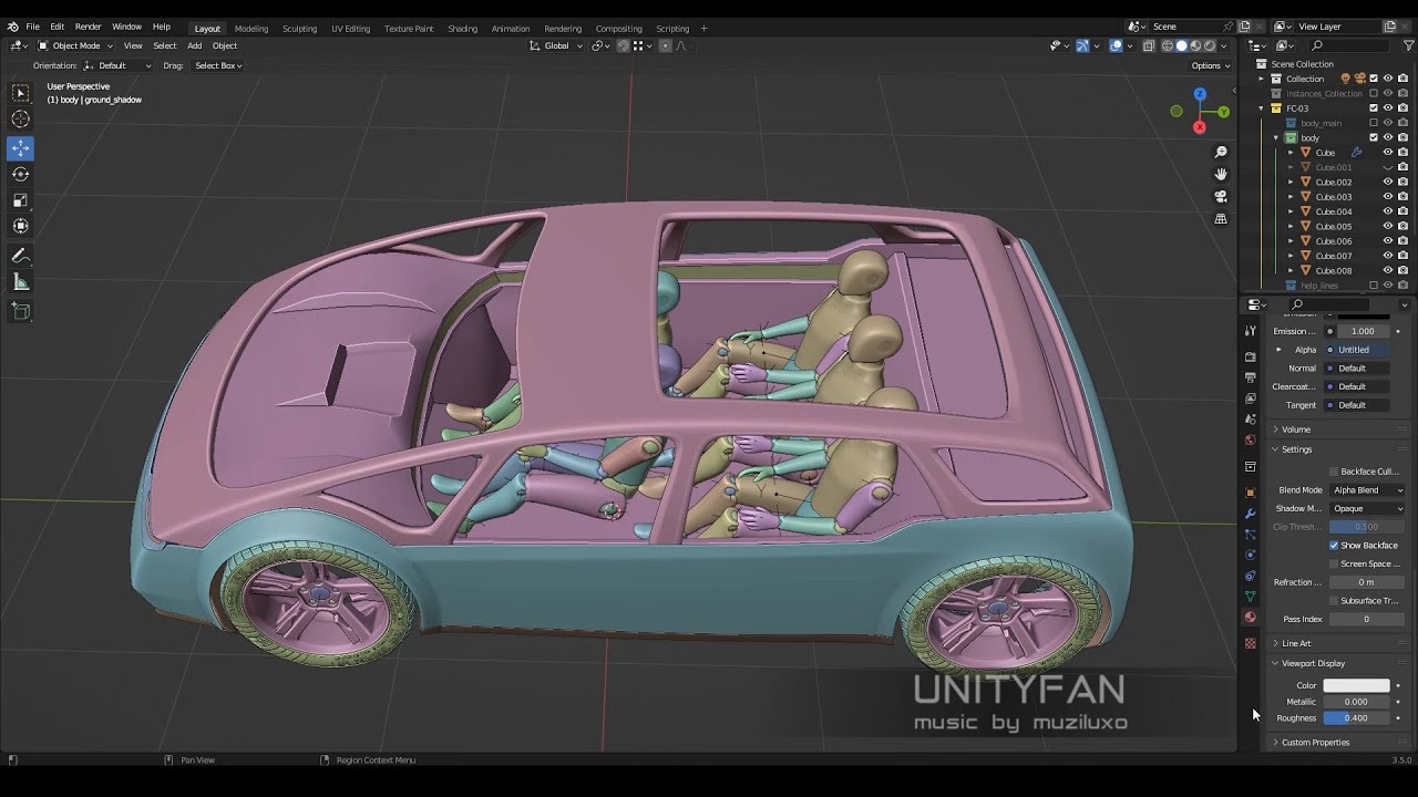 concept car quick modeling - vehicle 003 - 02 - 4x timelapse - YouTube