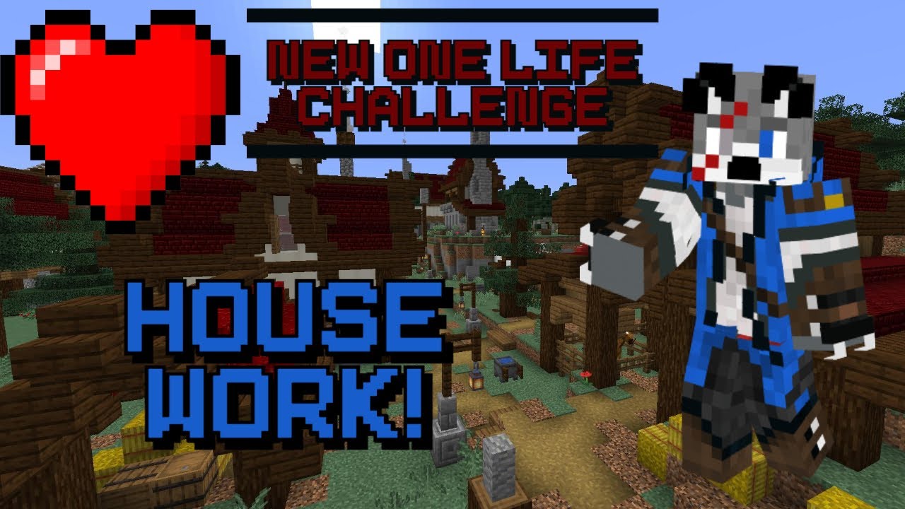 House Work! | NEW One Life Challenge EP 5 - YouTube