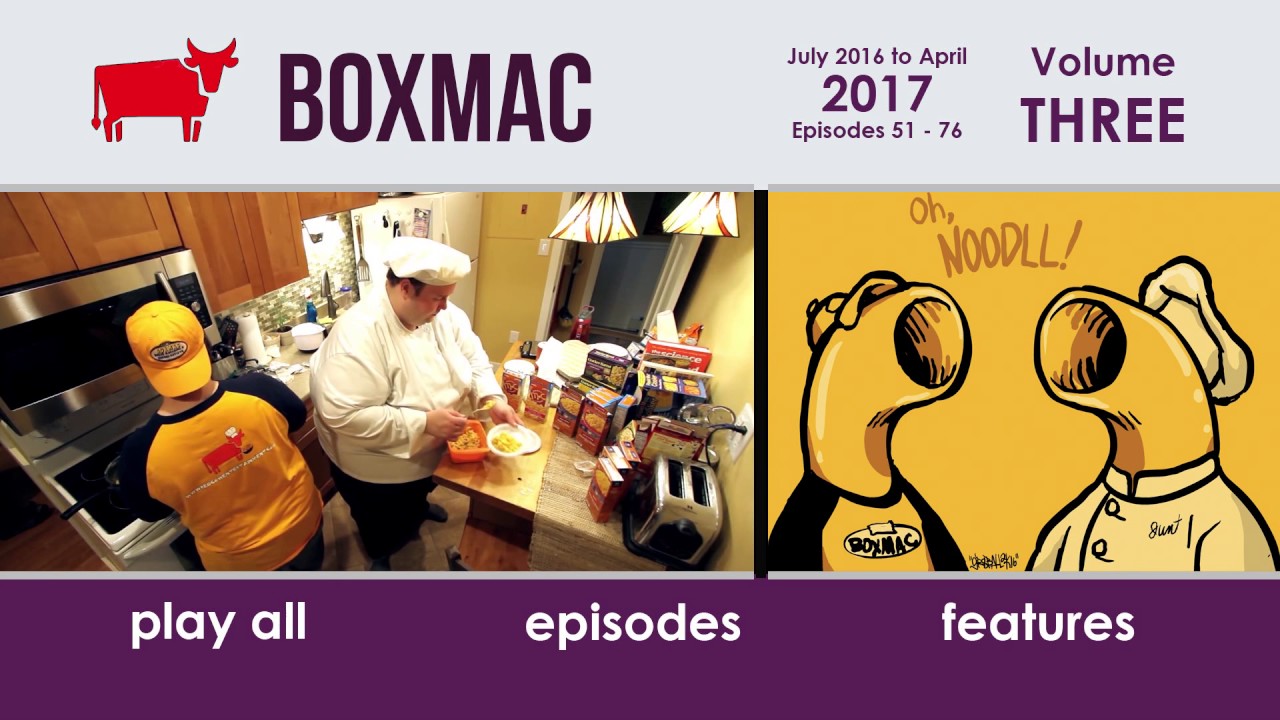 BoxMac Volume 3 Blu-ray Main Menu - YouTube