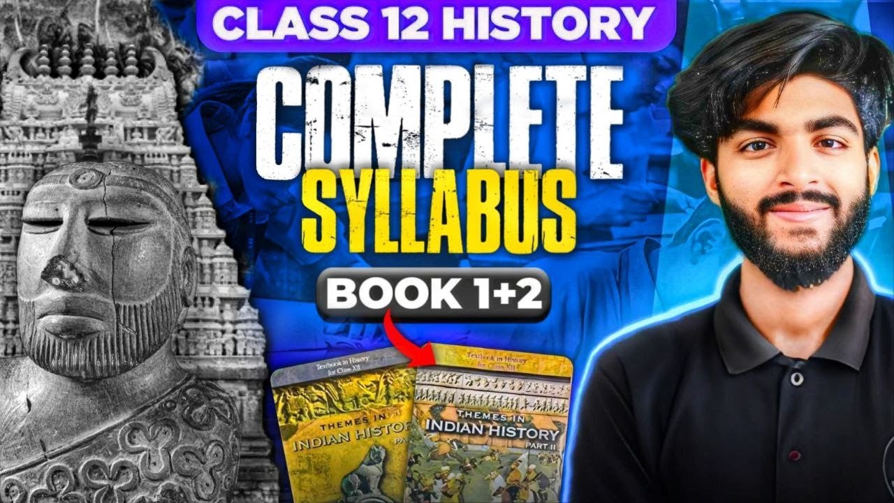 Class 12 History Full syllabus One Shot | Book 1 and 2 | Half Yearly ...