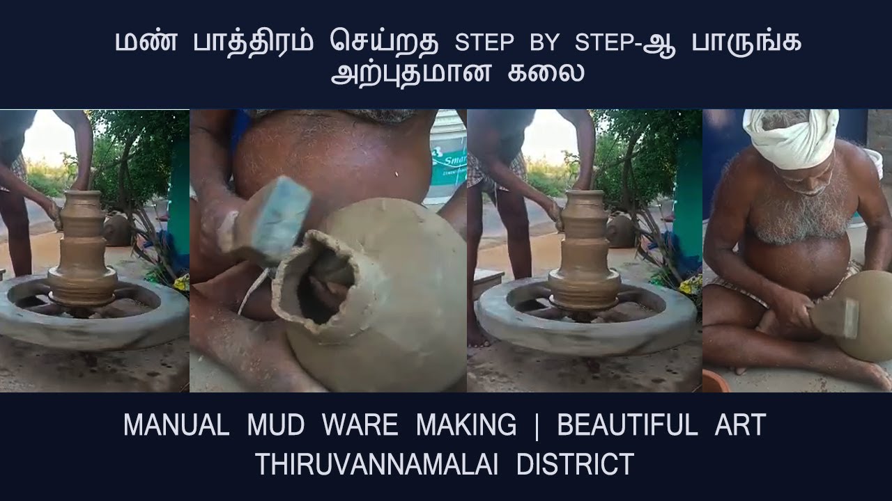 How to Making Clay Vessel | Step by Step of Mud Process | Organic Home ...