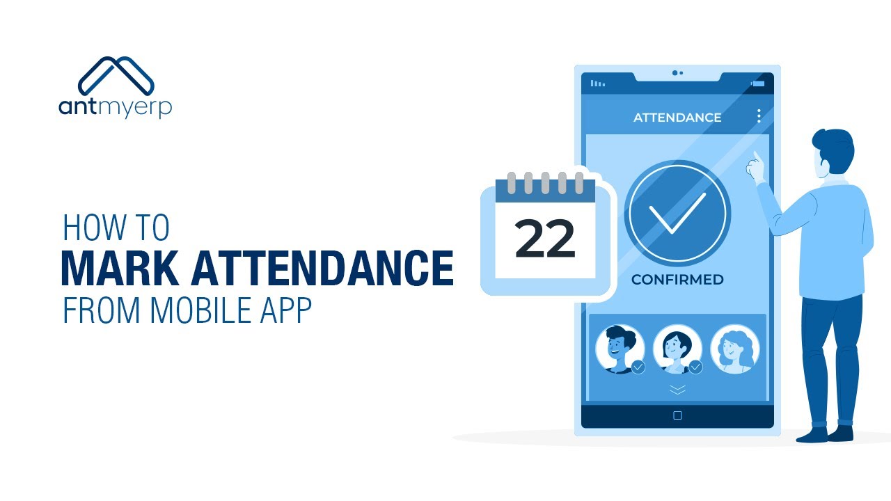 Mark Attendance from Mobile App | Technician Mobile App- English - YouTube