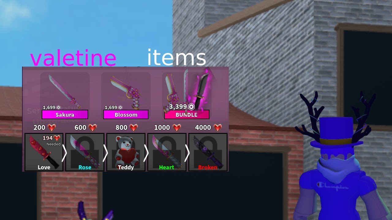 how to get valetine hearts in mm2(update) - YouTube