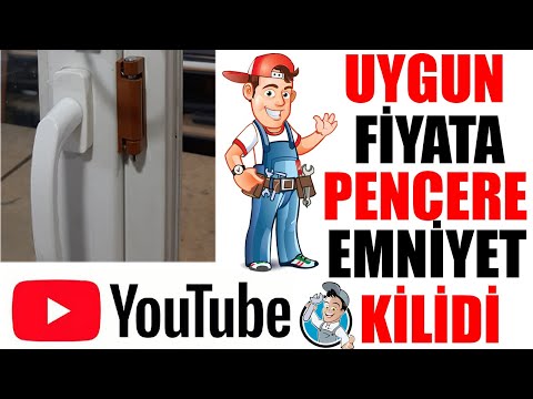 Pvc Pencere Güvenlik Kilidi - Pvc Window Security Lock