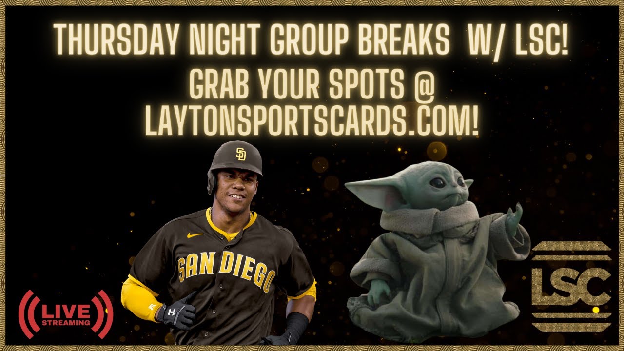 Thursday Night Group Breaks & Personals w/ LSC! - YouTube